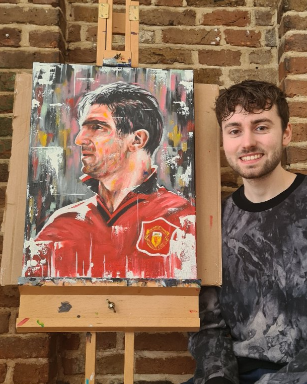 Cantona II ORIGINAL – Matty Richards Art